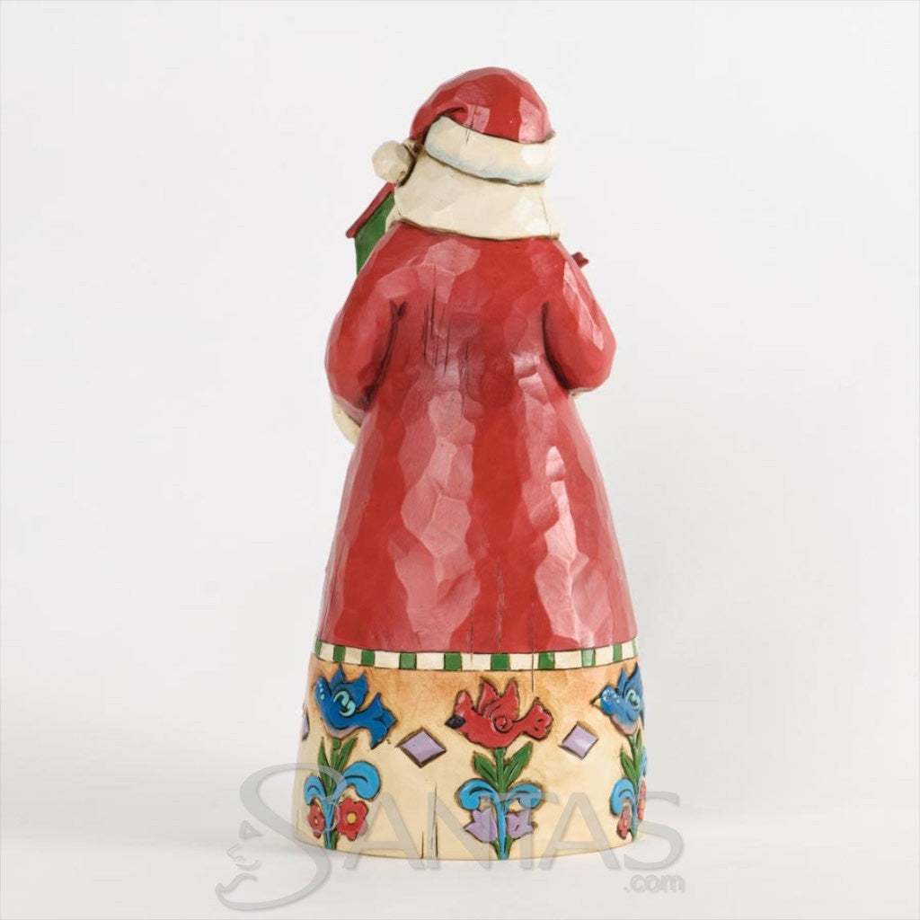 Jim Shore Santa with Birdhouse 4034363 | santas.com