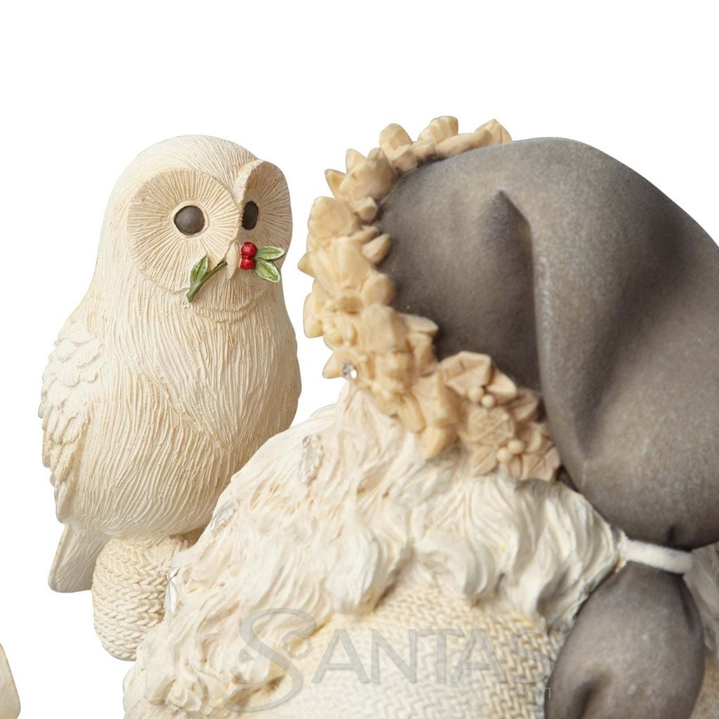 Santa with Christmas Trees - Foundations Enesco 4053514 | santas.com