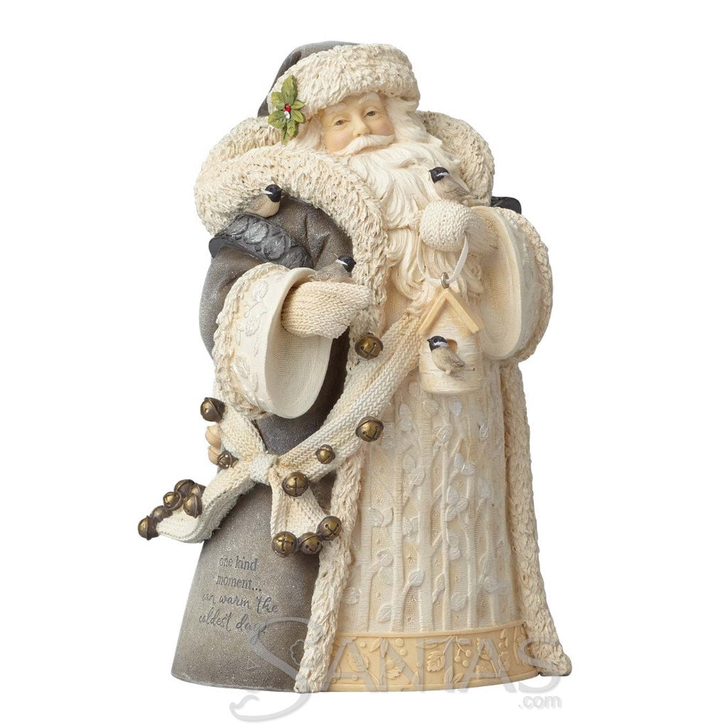 Santa with Christmas Trees - Foundations Enesco 4053514 | santas.com