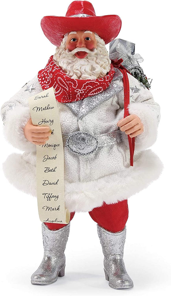 Unboxed - Heart of Christmas God Jul Santa Figurine by Enesco | santas.com