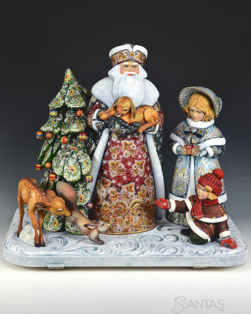 The Season of Giving - Russian Santa Composition | santas.com