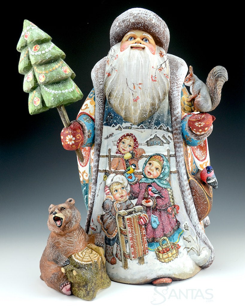 Arrival of Santa Claus - Russian Santa | santas.com