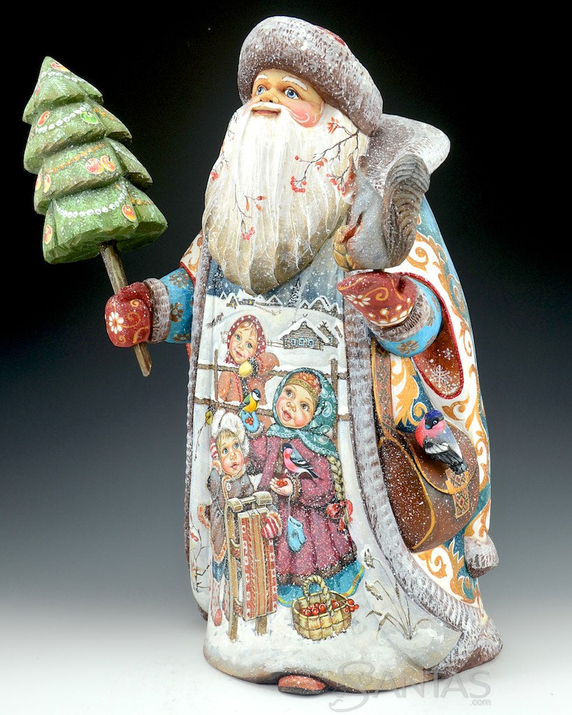 Arrival of Santa Claus - Russian Santa | santas.com