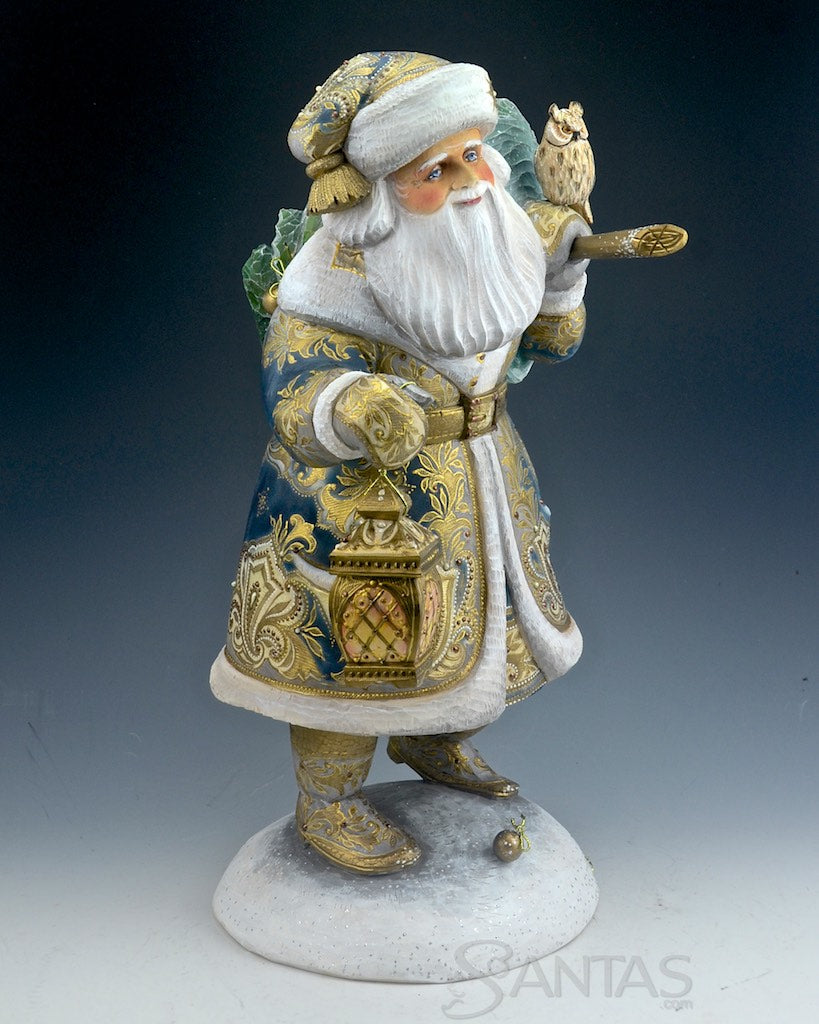 Bringing Home the Christmas Tree Russian Santa | santas.com