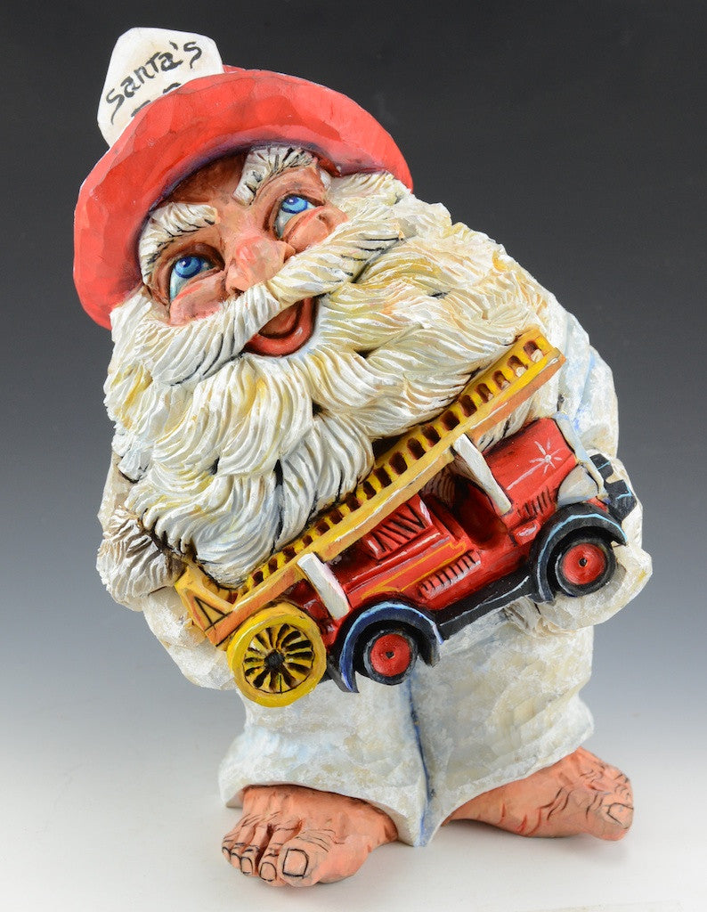 Fireman Santa by David Sabol | santas.com